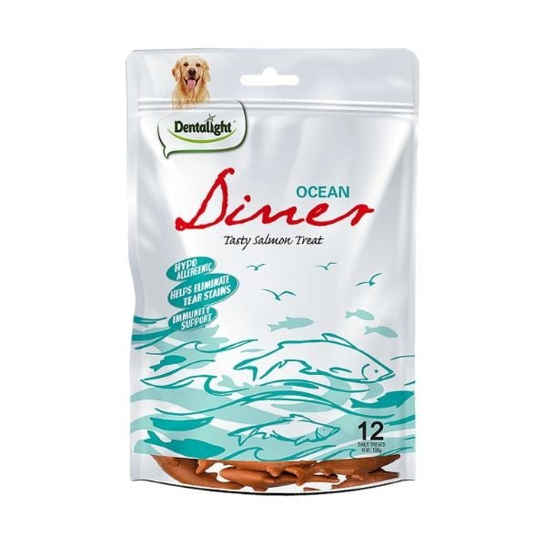 חטיף היפואלרגני לכלב אושן דינר Ocean Diner מועשר סלמון - Superpet
